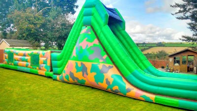 Fun Times | Premier Inflatable Assault Course Hire in Bridgend